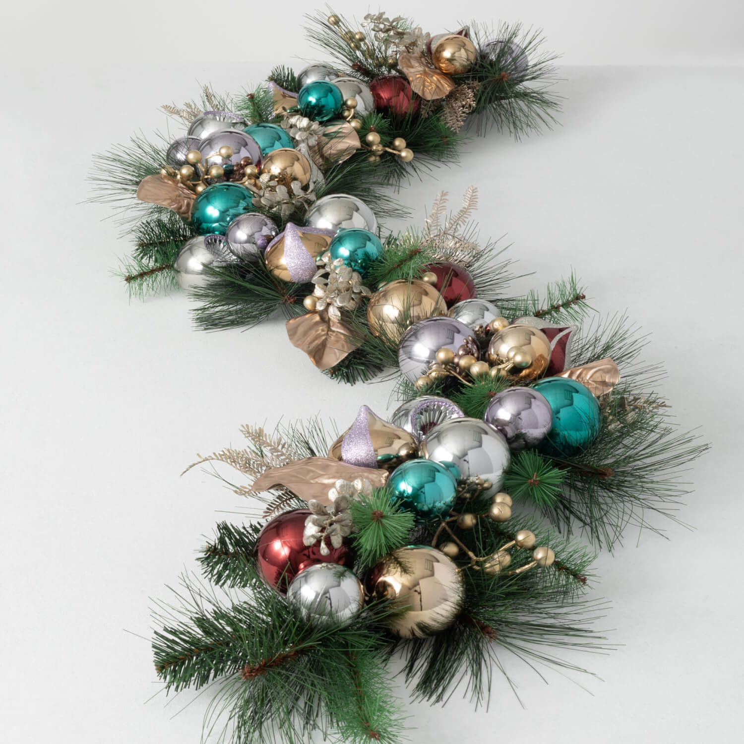 Vintage Pine Ball Garland – House Of Moseley